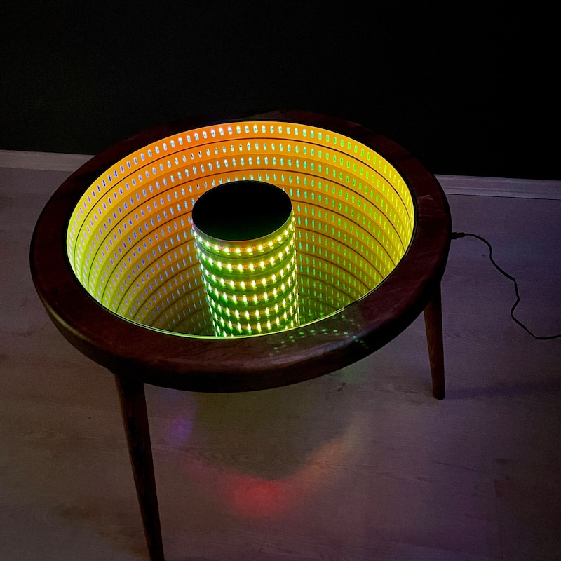 Led Resin Table - Etsy