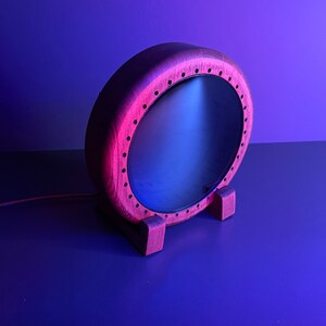 Infinity Mirror Desk Lamp Stargate Portal RGB Night Light - Etsy