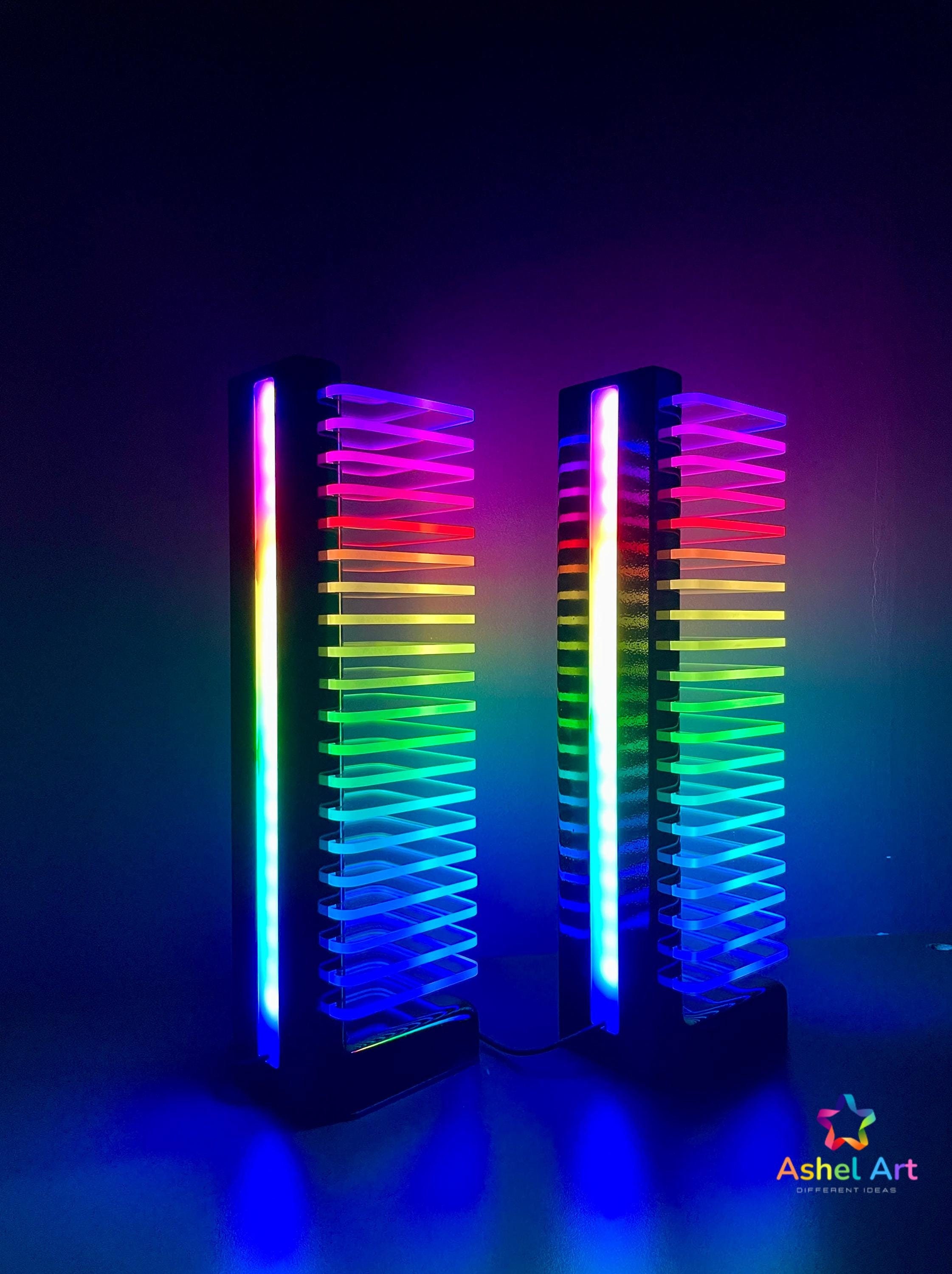 Game Room Led Light(2x LAMP) Gaming Room Table Lamp, Led Floor Lamp ...