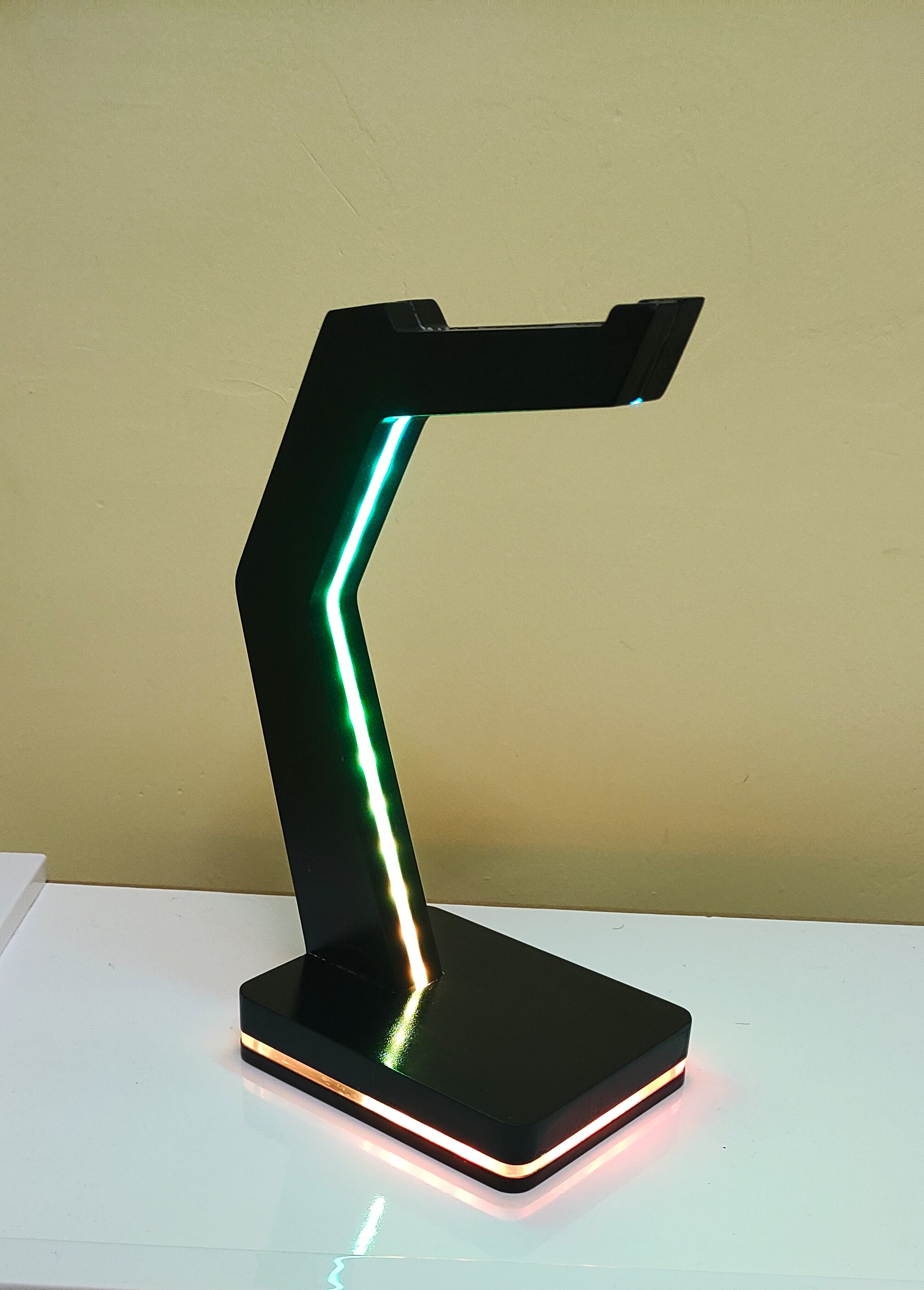 Gaming Headset Stand RGB Headphone Stand Led Light Headset | Etsy
