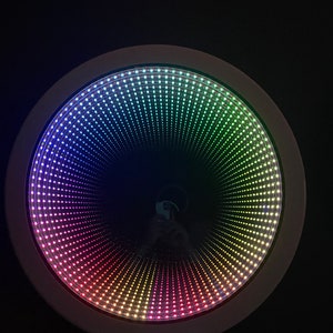 İnfinity Mirror Wall Decor İnfinity Effect LED Light Wall - Etsy