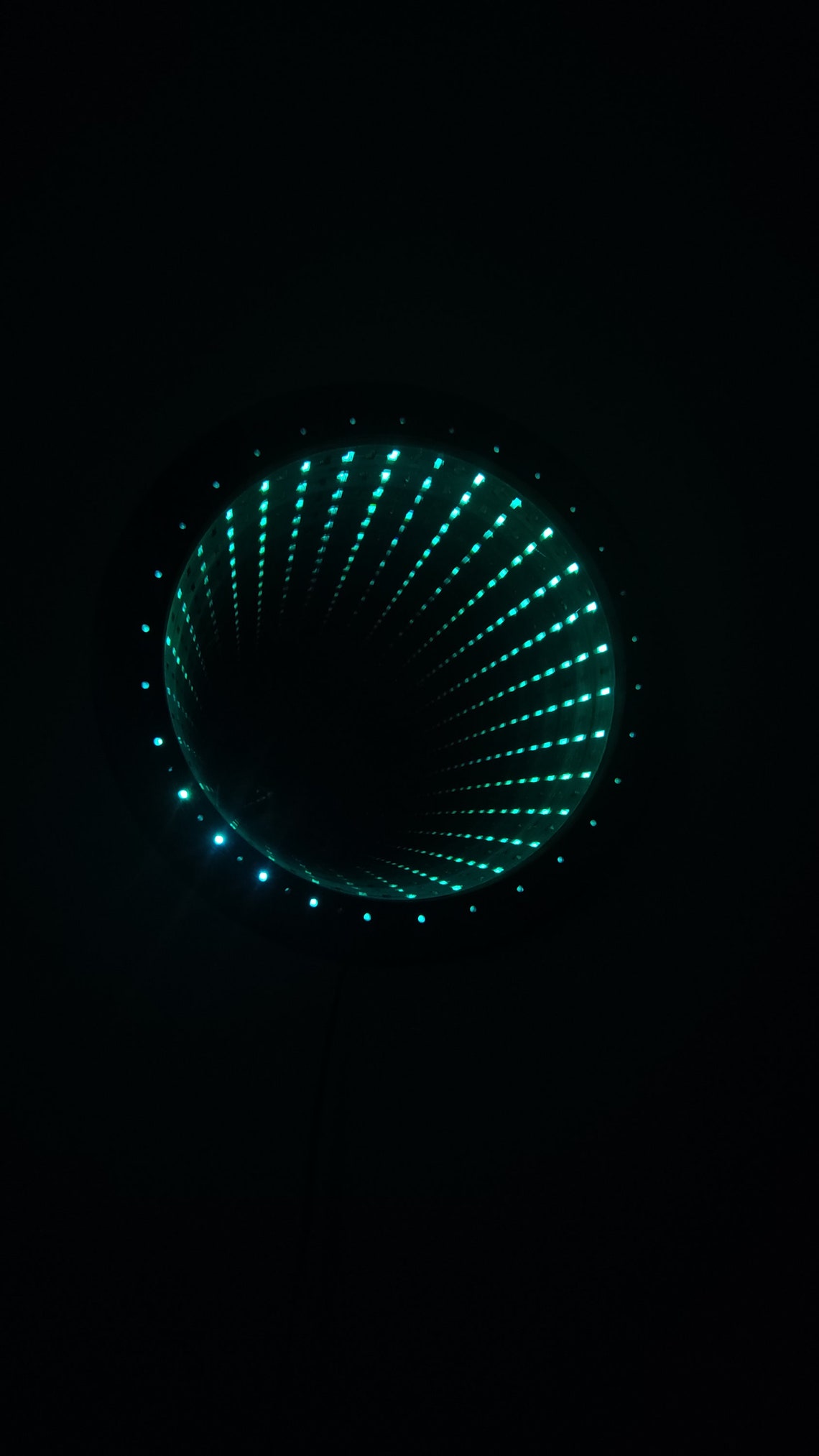 İnfinity Mirror Wall Decor İnfinity Effect LED Light Wall | Etsy UK