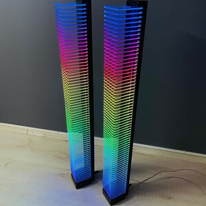 Game Room Led Light(2x LAMP) Gaming Room Table Lamp, Led Floor Lamp ...