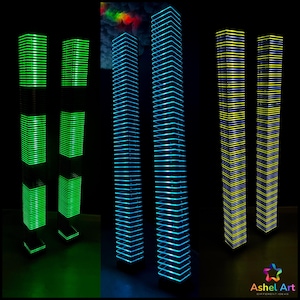 Game Room Led Light(2x LAMP) Gaming Room Table Lamp, Led Floor Lamp ...