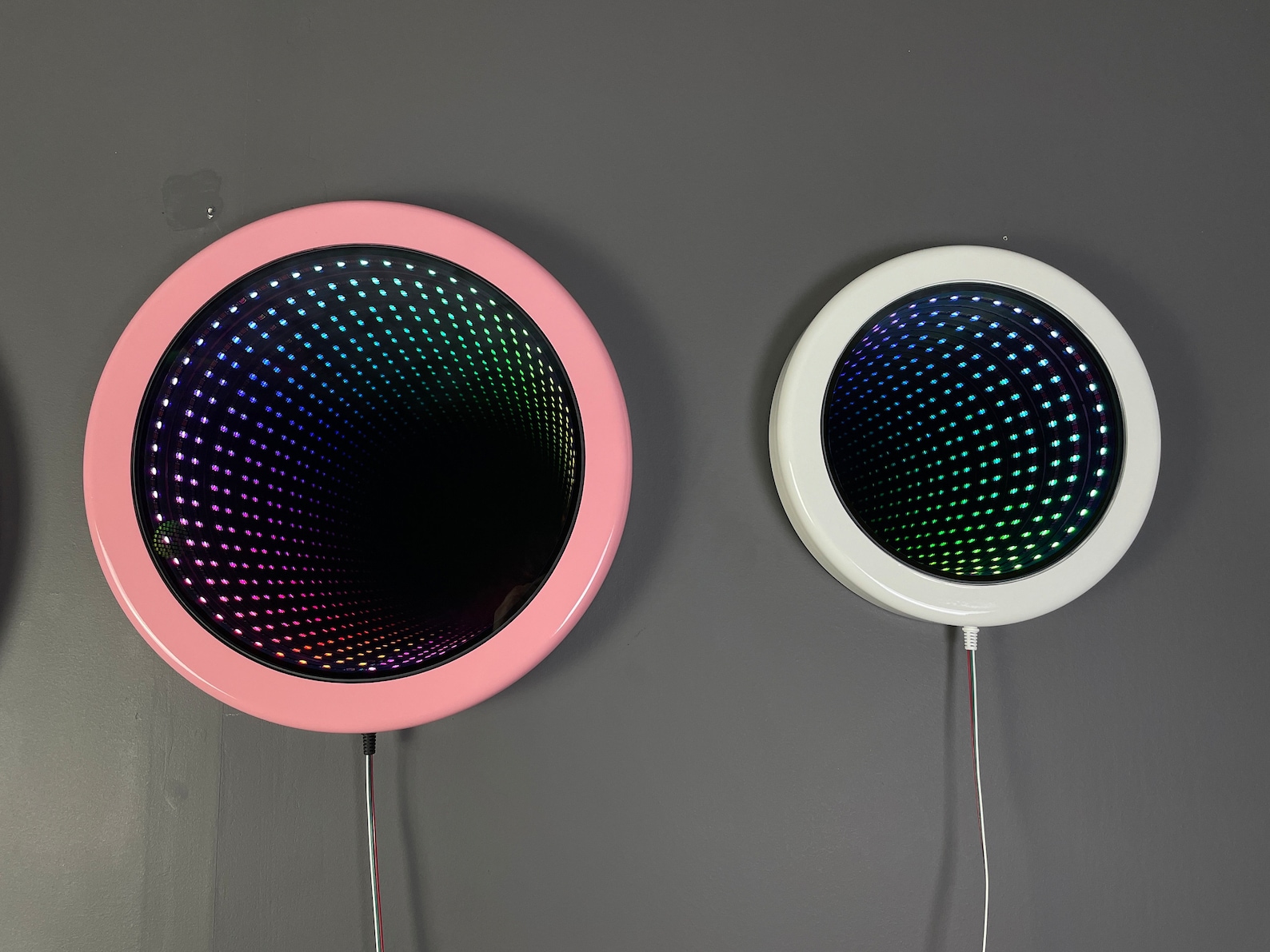 İnfinity Mirror Wall Decor, İnfinity Effect, LED Light Wall Decor ...