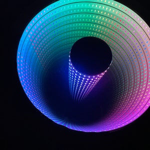 Infinity Mirror Coffee Table, Infinity Effect, Wooden Coffee Table ...