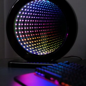 Infinity Mirror Stargate Portal, Infinity Night Light, Endless Mirror ...