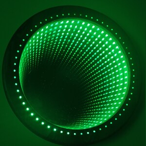 İnfinity Mirror Wall Decor İnfinity Effect LED Light Wall | Etsy UK