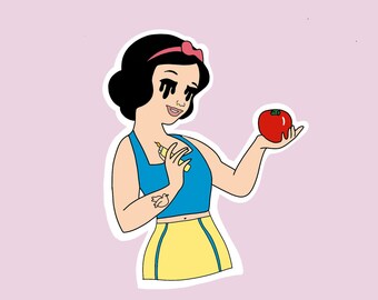 Snow White Smoking - Etsy