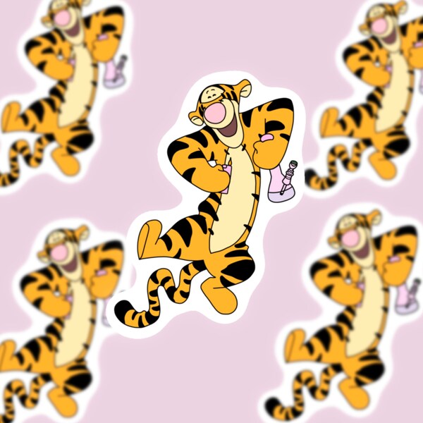 Tigger Sticker - Etsy