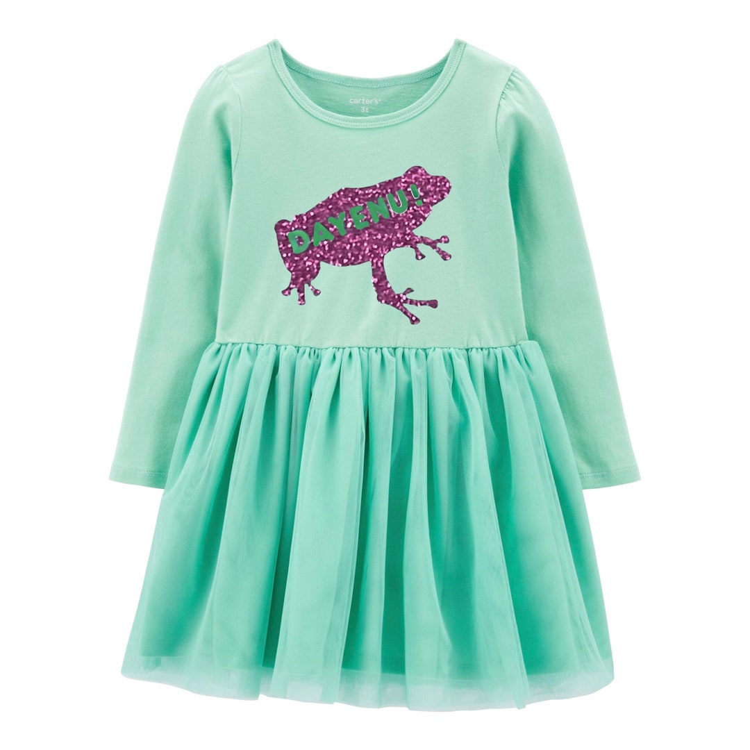 Passover Seder Dayenu Frog Dress With Optional Glitter - Etsy