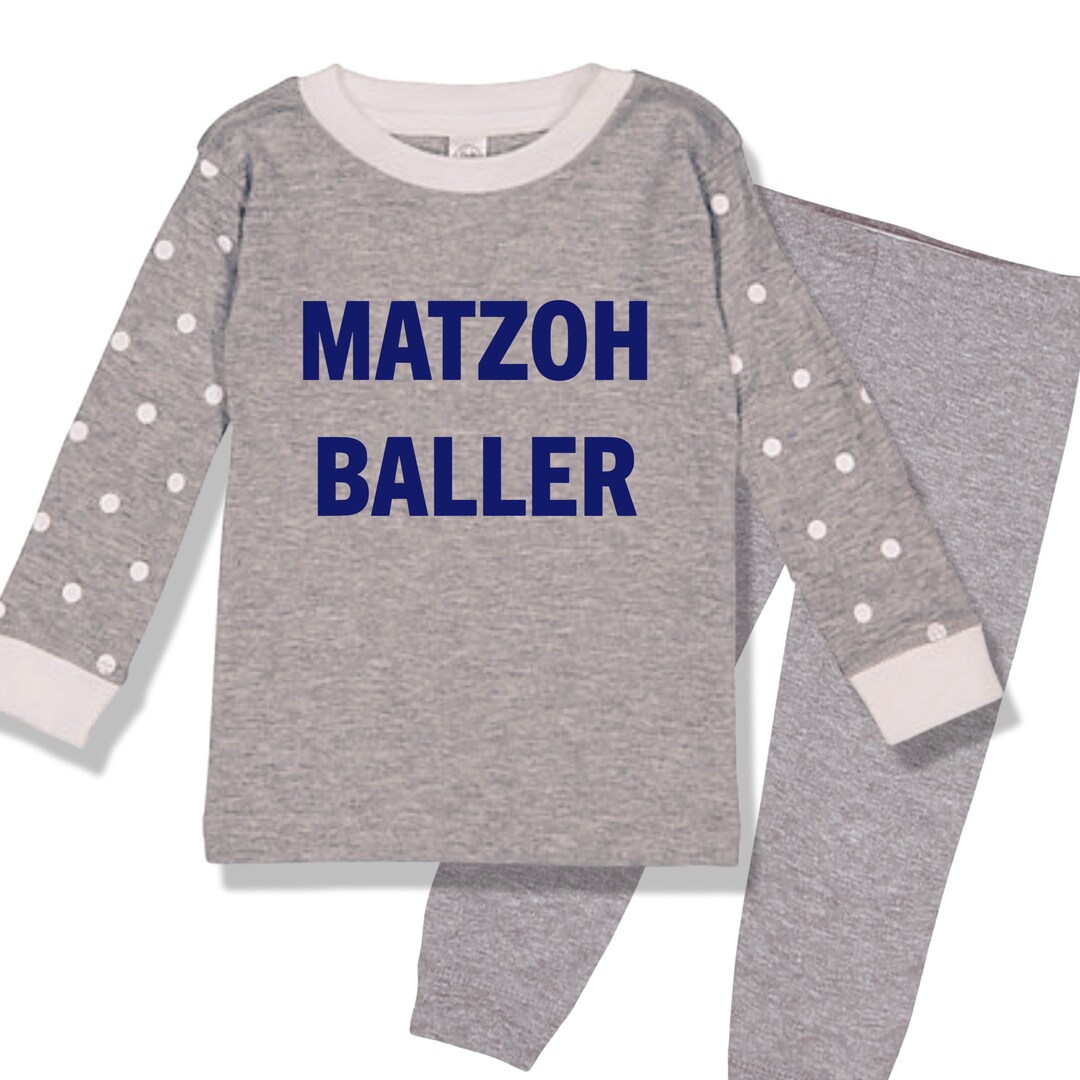 Matzoh Baller Family Jewish Pajamas for Passover - Etsy