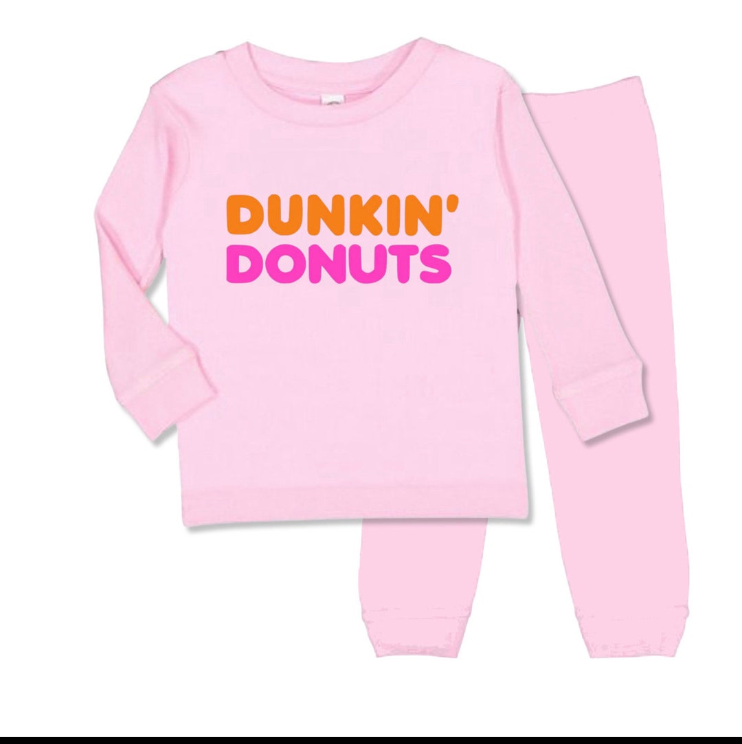 Dunkin Donuts Lounge Pajama Set for Baby & Kids - Etsy