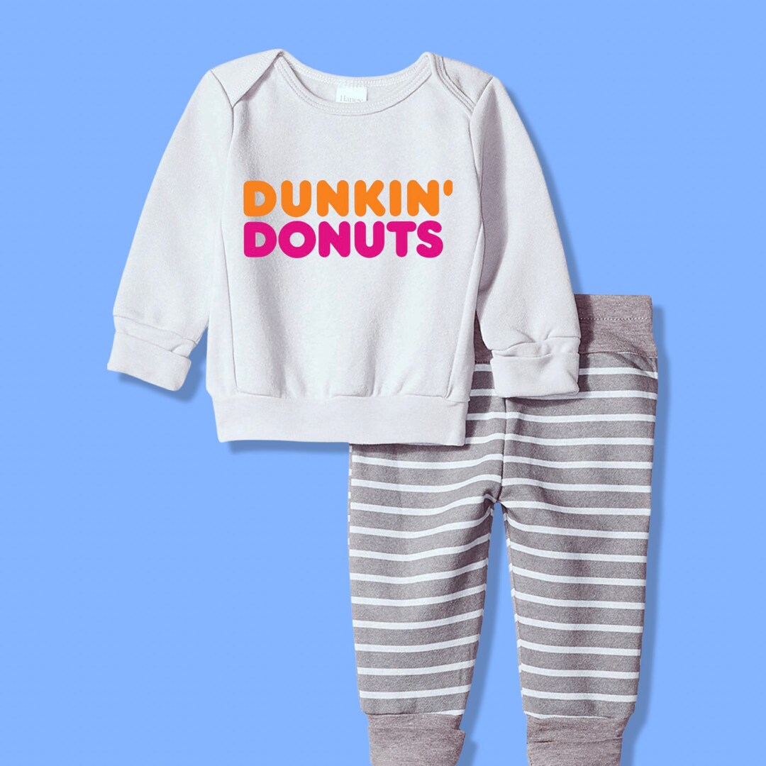 Dunkin Donuts Sweatshirt and Jogger Baby and Kids Set - Etsy