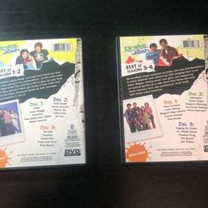 Drake and Josh Complete Season 1-4 Set - Etsy
