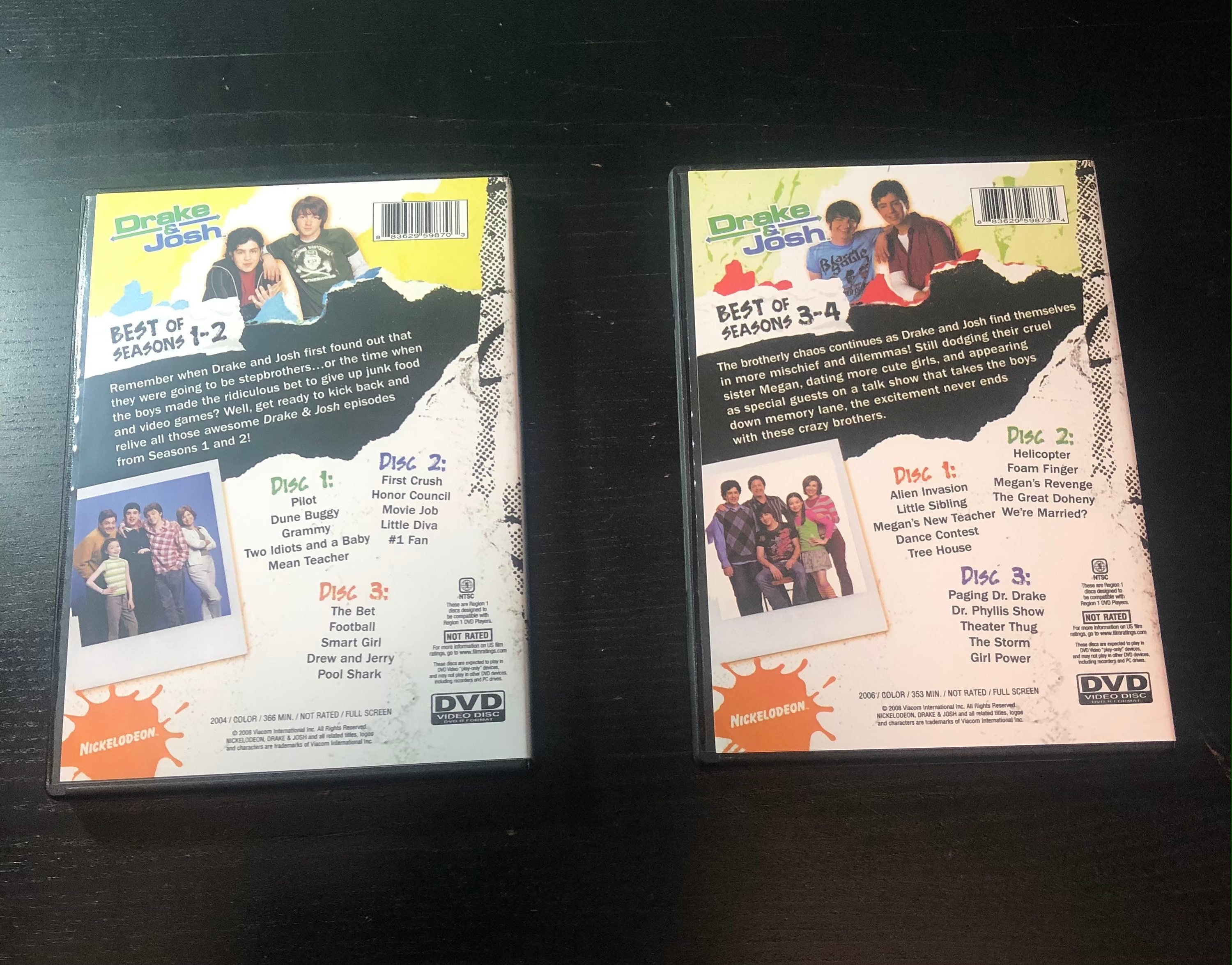 Drake and Josh Complete Season 1-4 Set - Etsy