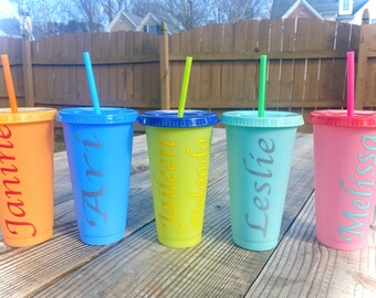 24oz Personalized Color Changing Cups - Etsy