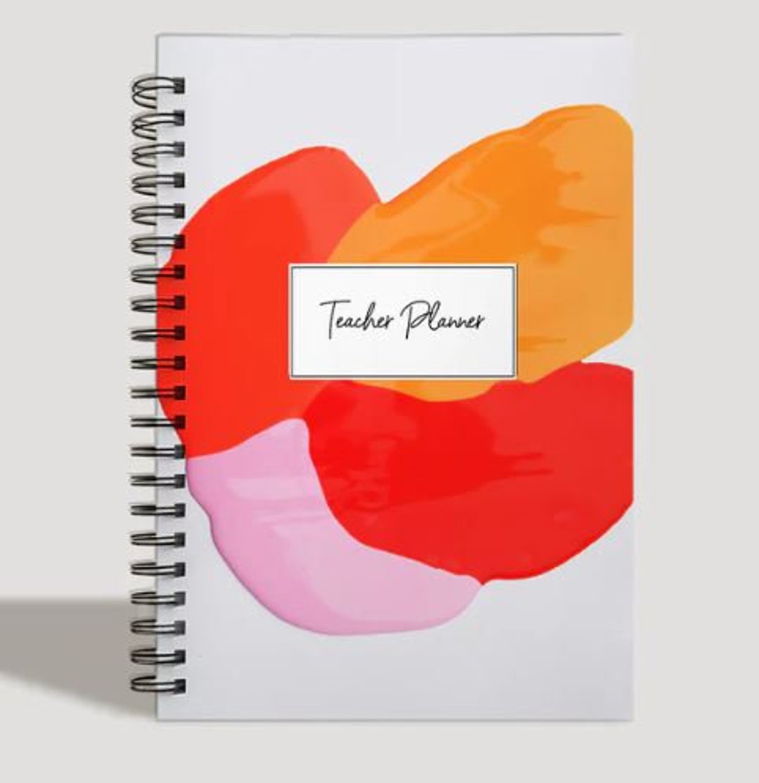 Teacher Planner 2024 2025 12 Month Teaching Assistant Notebook, CPD ...