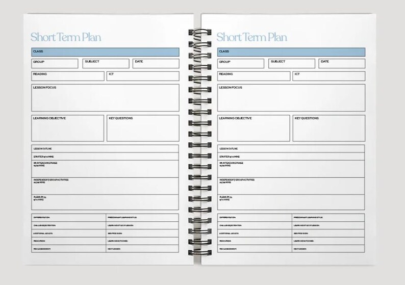Teacher Planner 2024 2025 Weekly Overview Student Diary, Two-page ...