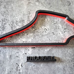 Knockhill Track Wall Art | Circuit With Track Name | Perfect for ...