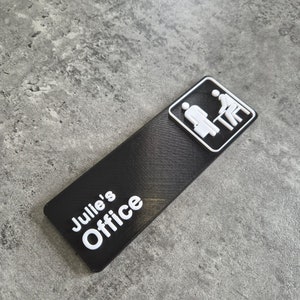 Personalised the Office TV Show Door/wall Sign | 3D Printed | - Etsy