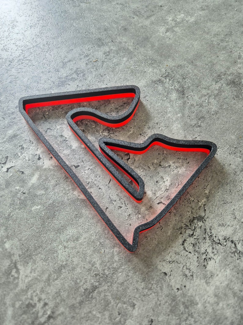 F1 2024 Circuit Tracks Wall Art Circuits With Track Names Perfect for ...