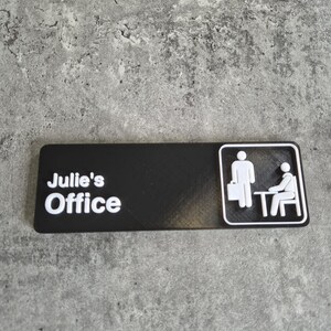 Personalised the Office TV Show Door/wall Sign | 3D Printed | - Etsy