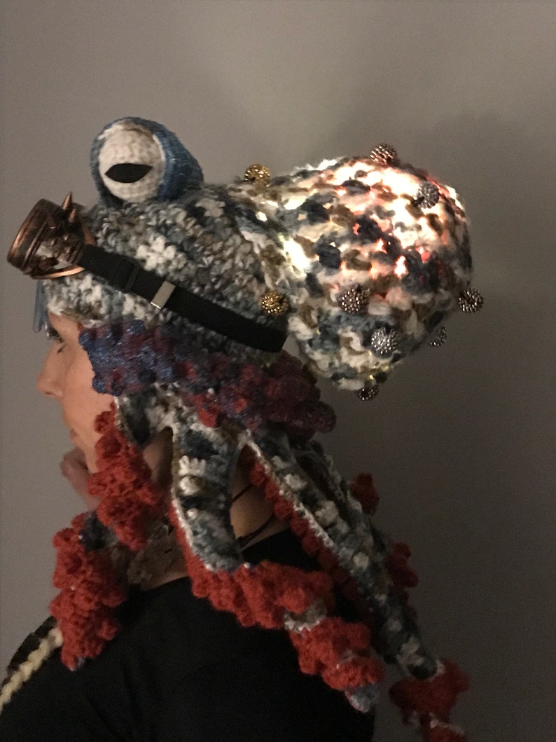 READY TO SHIP Twisted Kraken Octopus Hat - Etsy