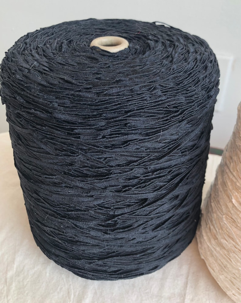 100% Spun Silk Spiral Tape Yarn Japanese Yarn From Hasegawa - Etsy