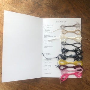 Sample Card With Windings - Etsy