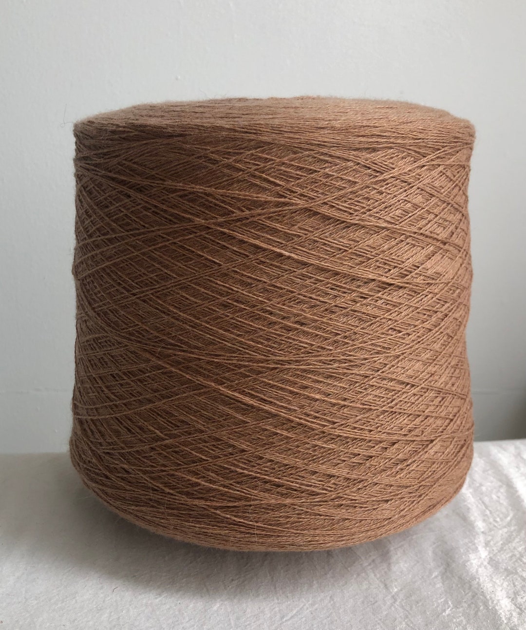 Soft Cashmere and Cotton 50/50 Blend , Luxurious Italian Yarn on Cone ...