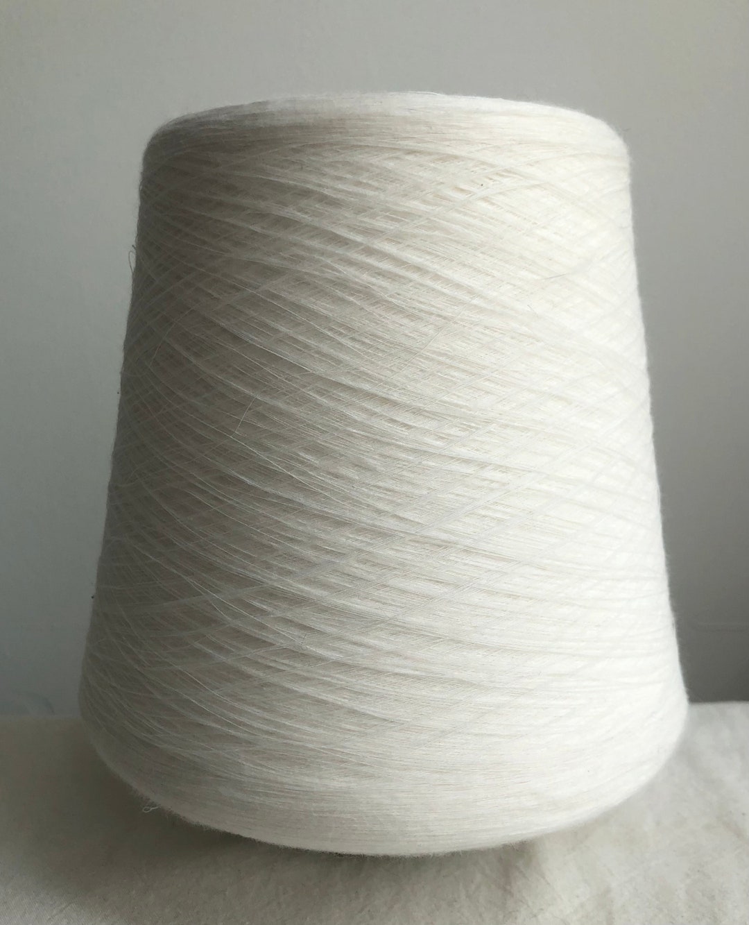 100% Cotton, Very Fine Single Ply 1/68 Yarn on Cone for Machine ...