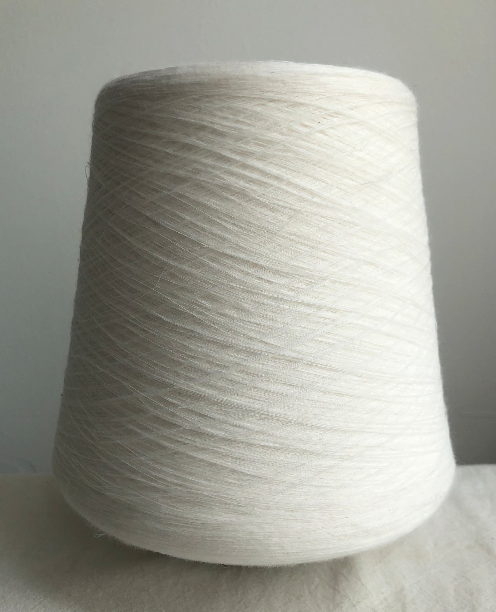 100% Cotton, Very Fine Single Ply 1/68 Yarn on Cone for Machine ...