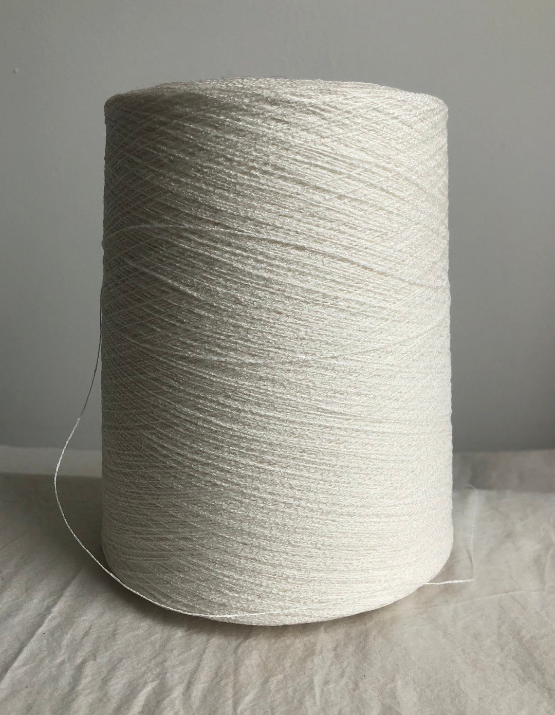 Rayon, Paper and Cotton Wrapped Tape Yarn on Cone, Machine, Hand ...