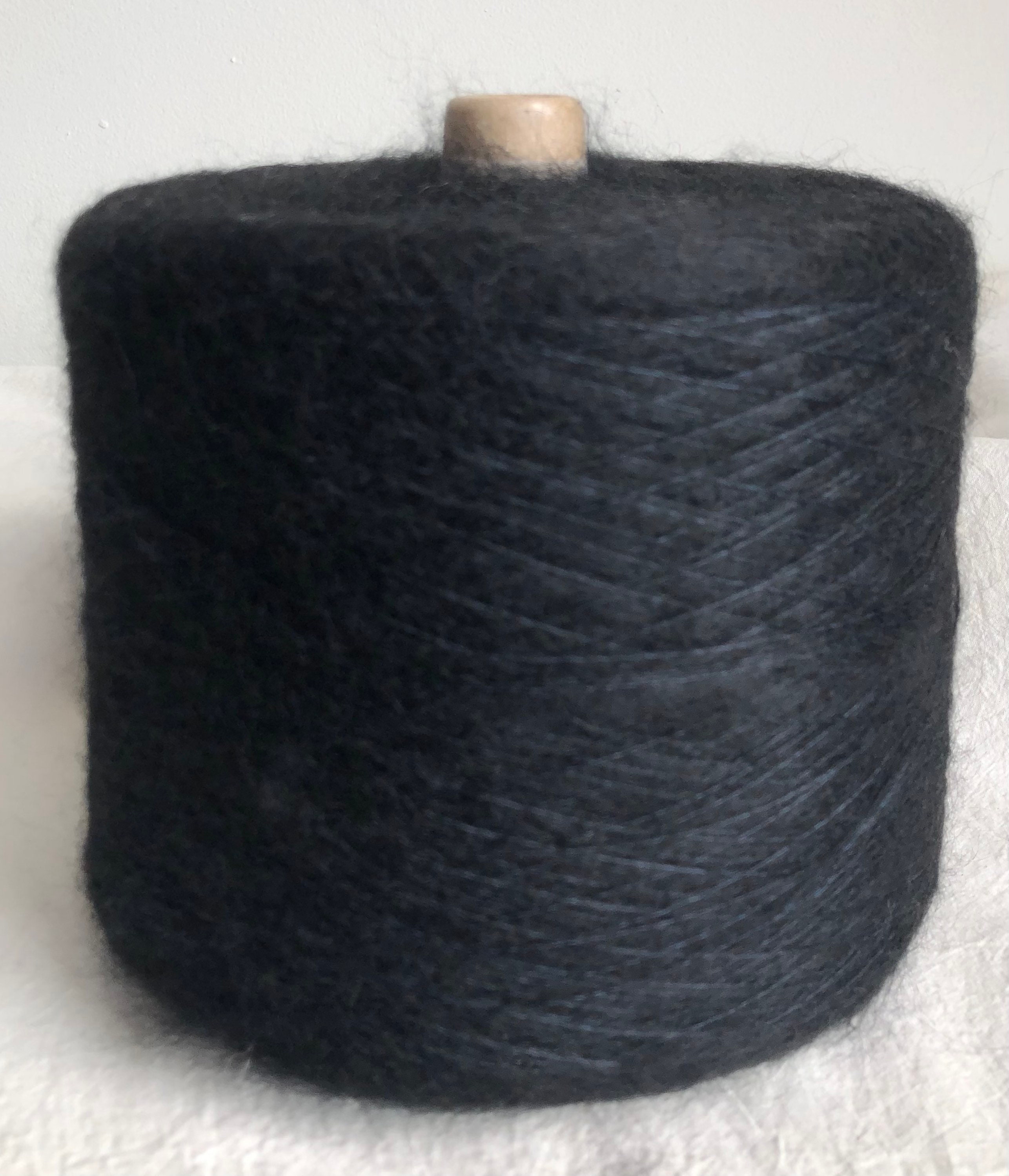 Black Cotton Yarn Cone