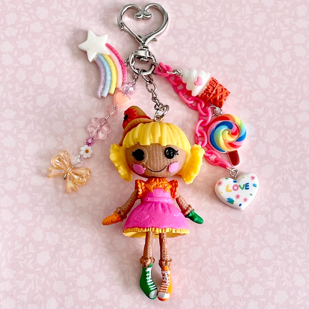 Handmade Lalaloopsy Bag Charm: Wizard of Oz Inspired Miniature Keychain ...