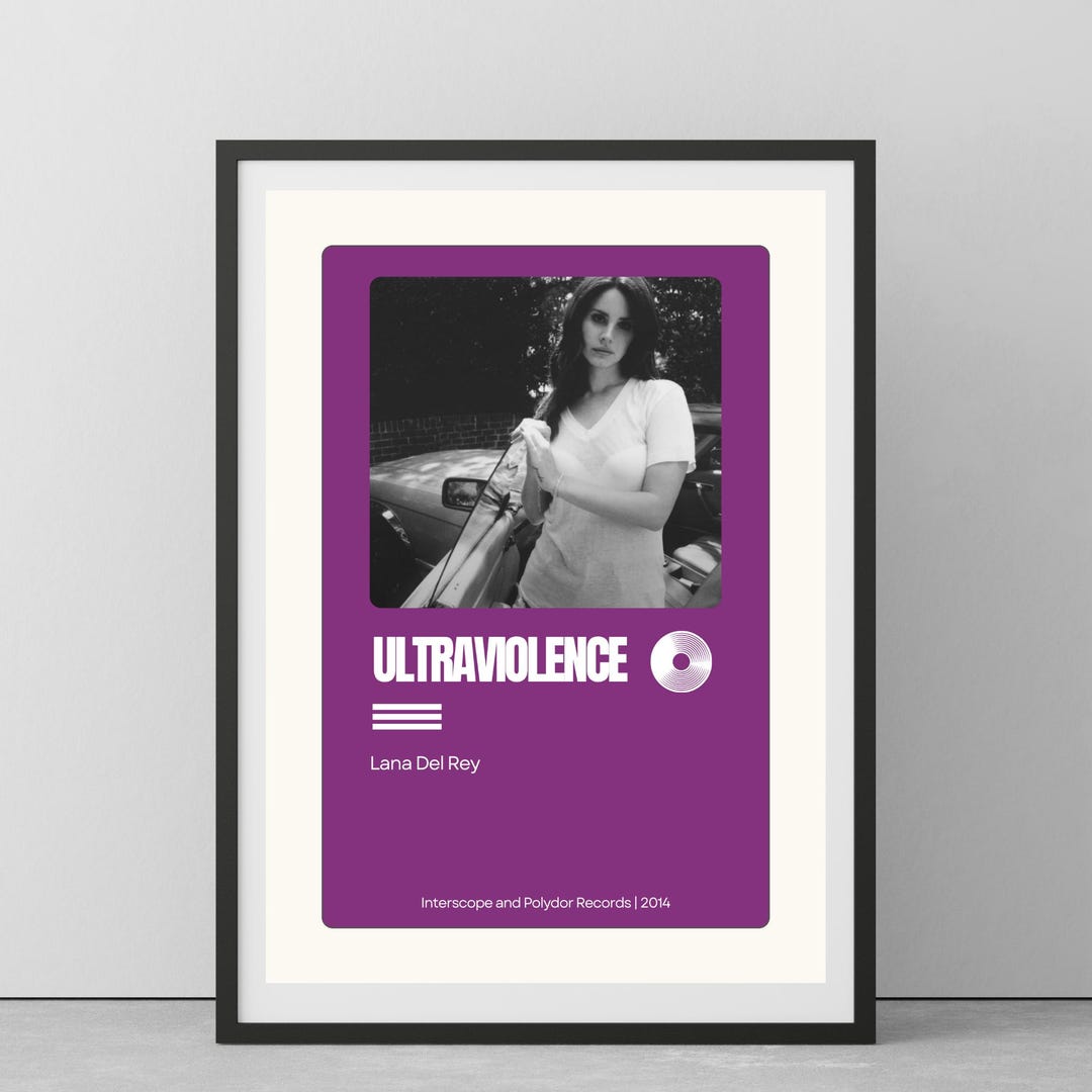 Lana Del Rey Poster Lana Del Rey Tickets Lana Del Rey Merch Music Gifts ...