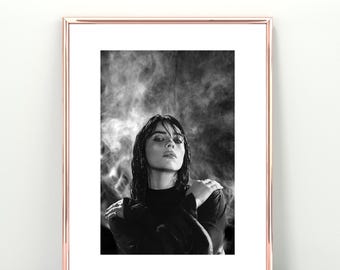 BILLIE EILISH Collage Art Print - Etsy