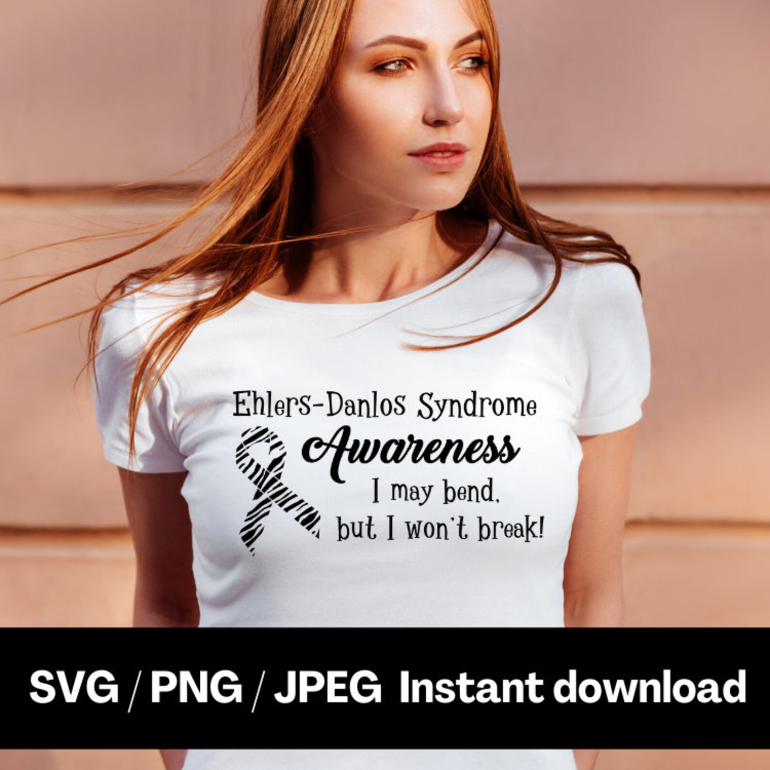 EDS, Ehlers Danlos, Awareness, SVG, Svg for Cricut, Silhouette, Cameo ...