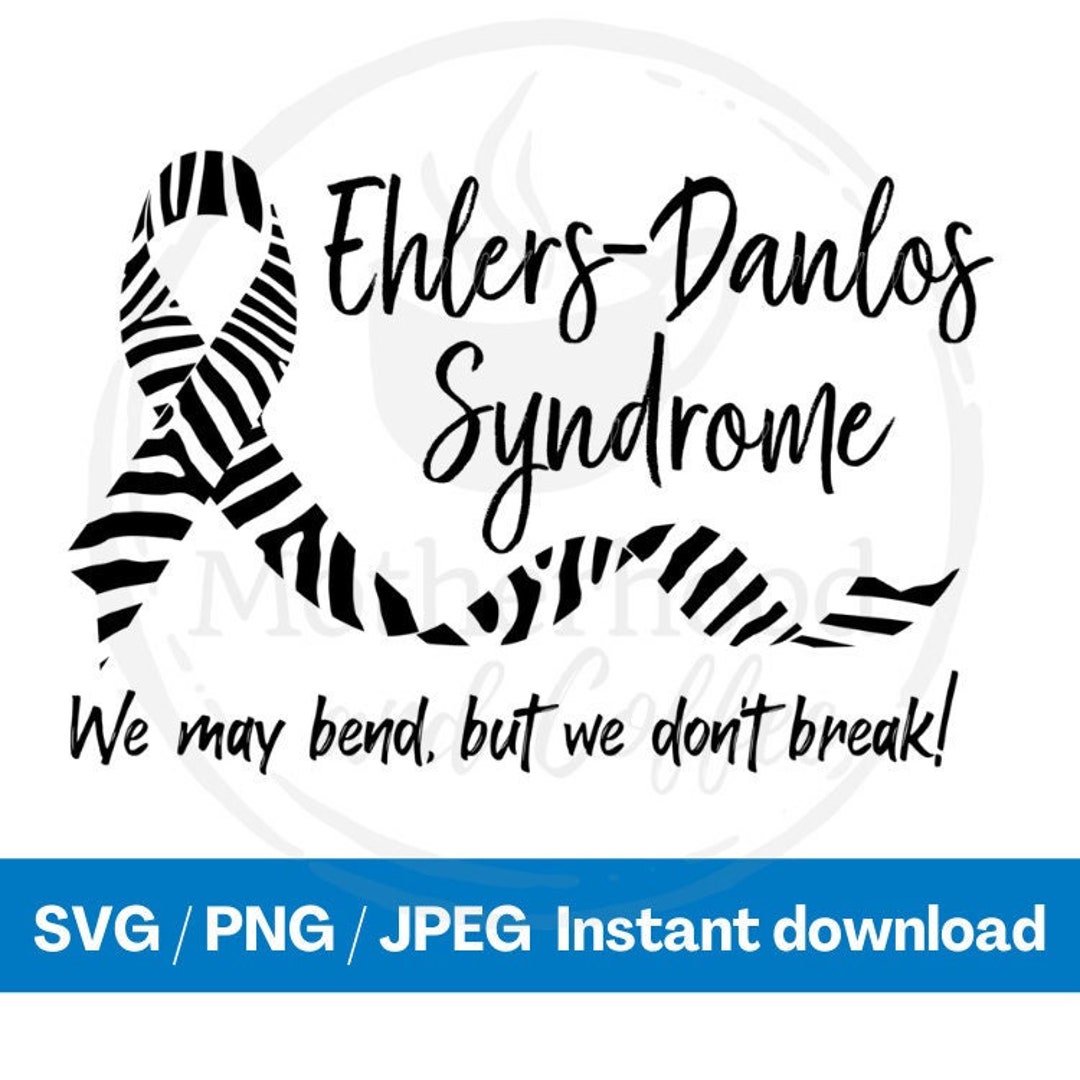 EDS, Rare, Awareness, SVG, Svg for Cricut, Silhouette, Cameo, Cutting ...