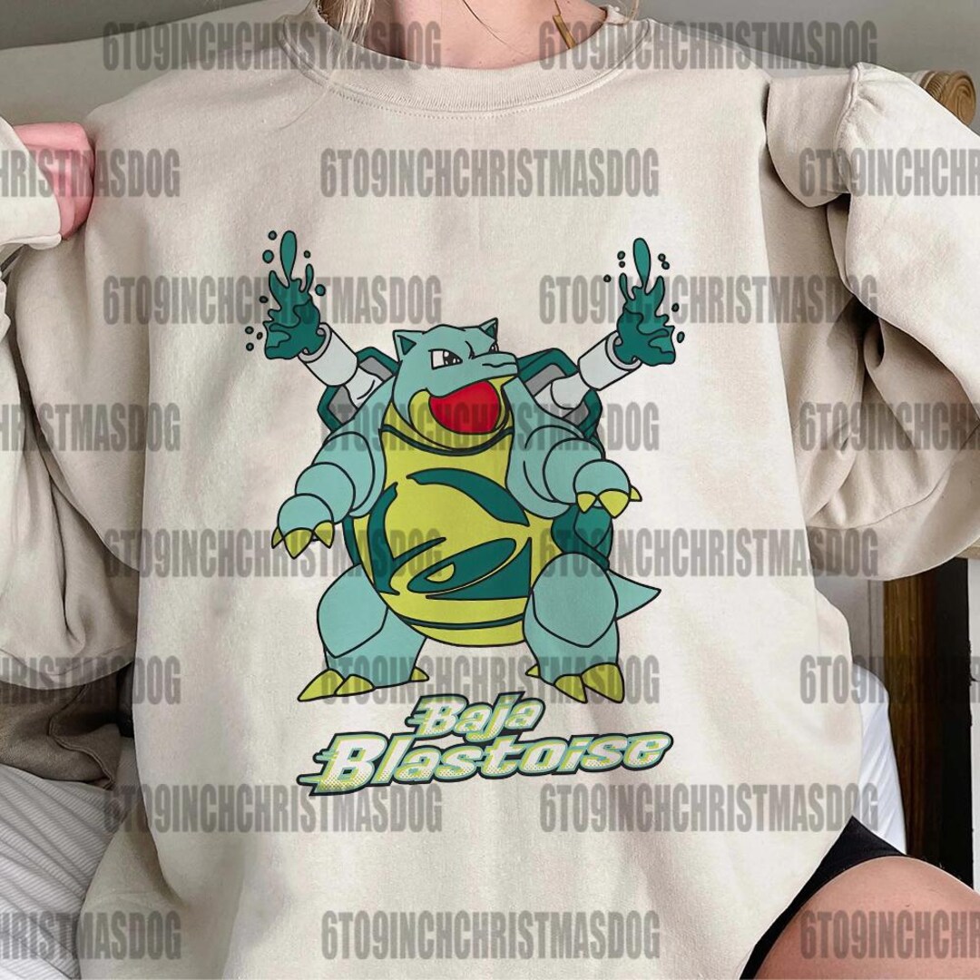 Baja Blastoise Png,funny Trending Digital File, Design PNG for Print - Etsy