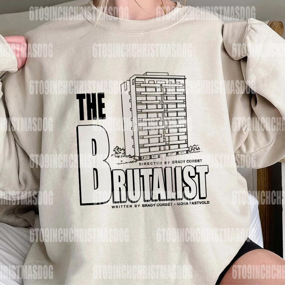 The Brutalist PNG, Funny Trending Digital File, the Brutalist Design ...