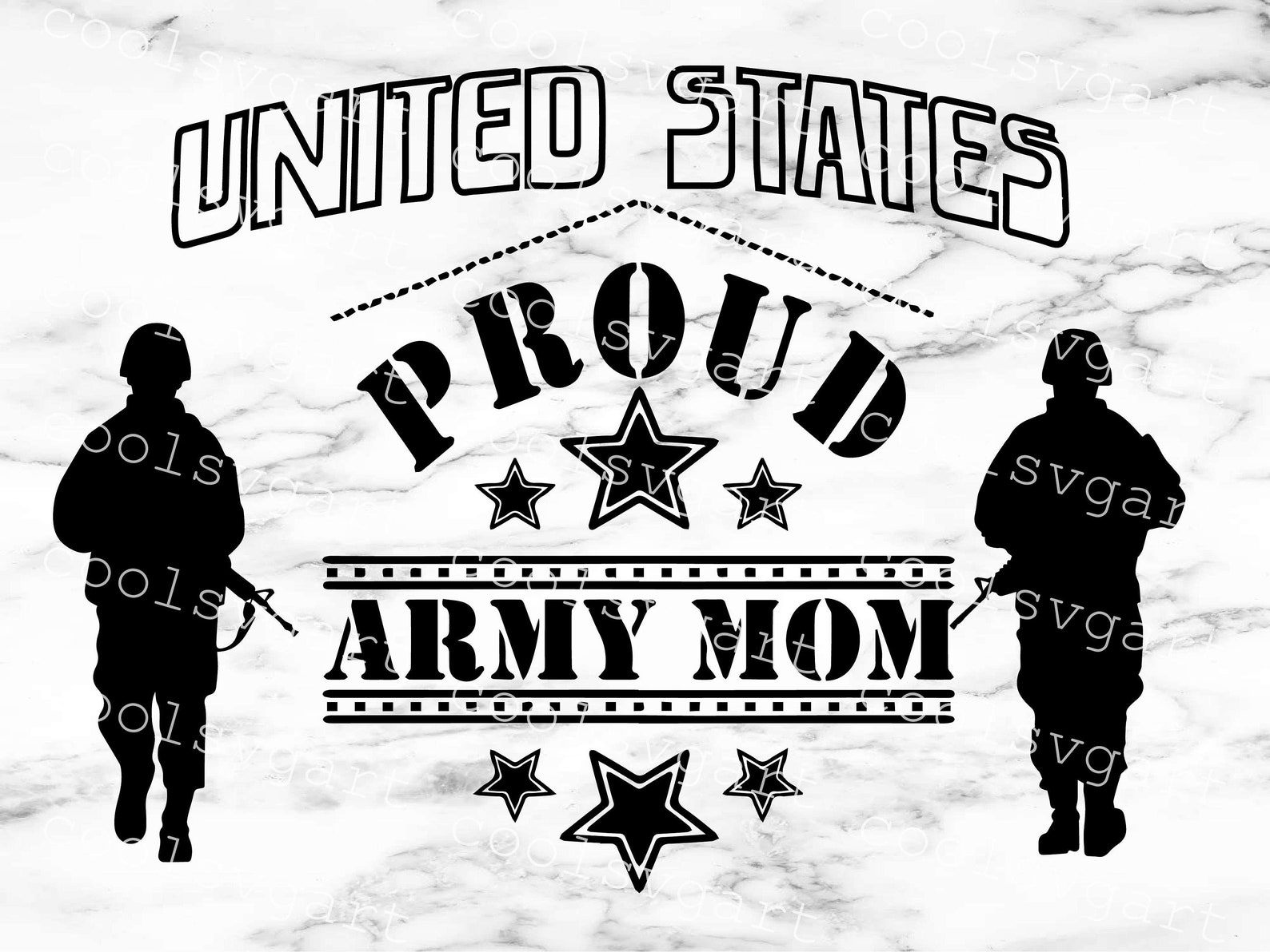 Proud Army Mom Svg Army Svg Military Svg Army Mom Svg Etsy