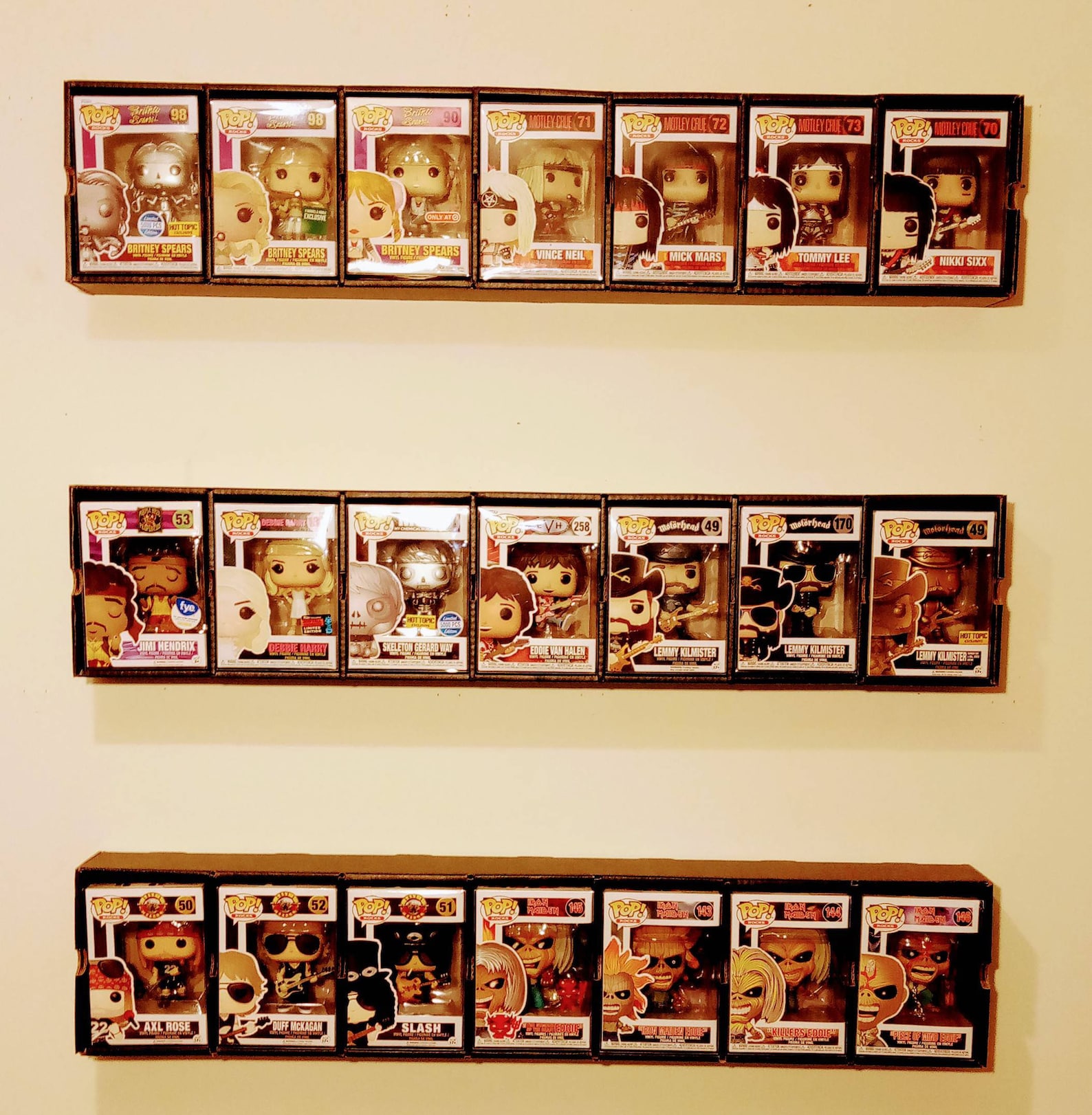 Mk Kubbies Slim-7 Funko Pop Display Shelf THREE PACK! - Etsy