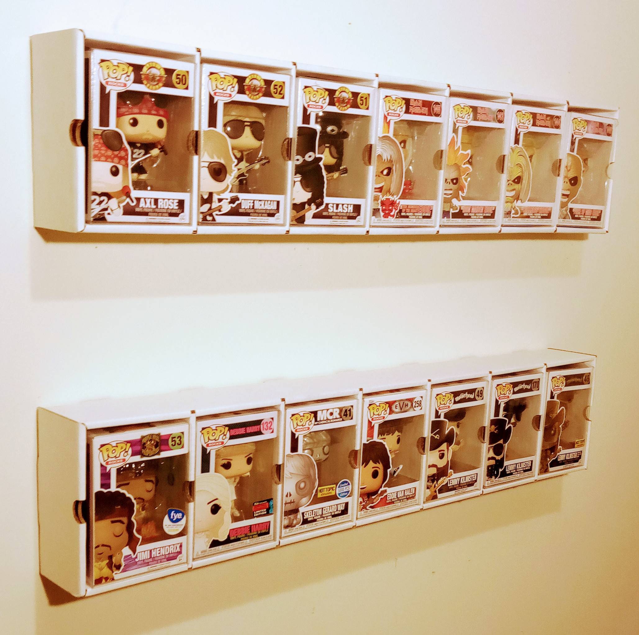 Mk Kubbies Slim-7 Funko Pop Display Shelf FOUR PACK! WHITE - Etsy