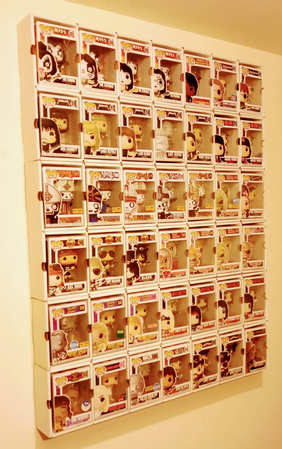 Mk Kubbies Slim-7 Funko Pop Display Shelf FOUR PACK! WHITE - Etsy