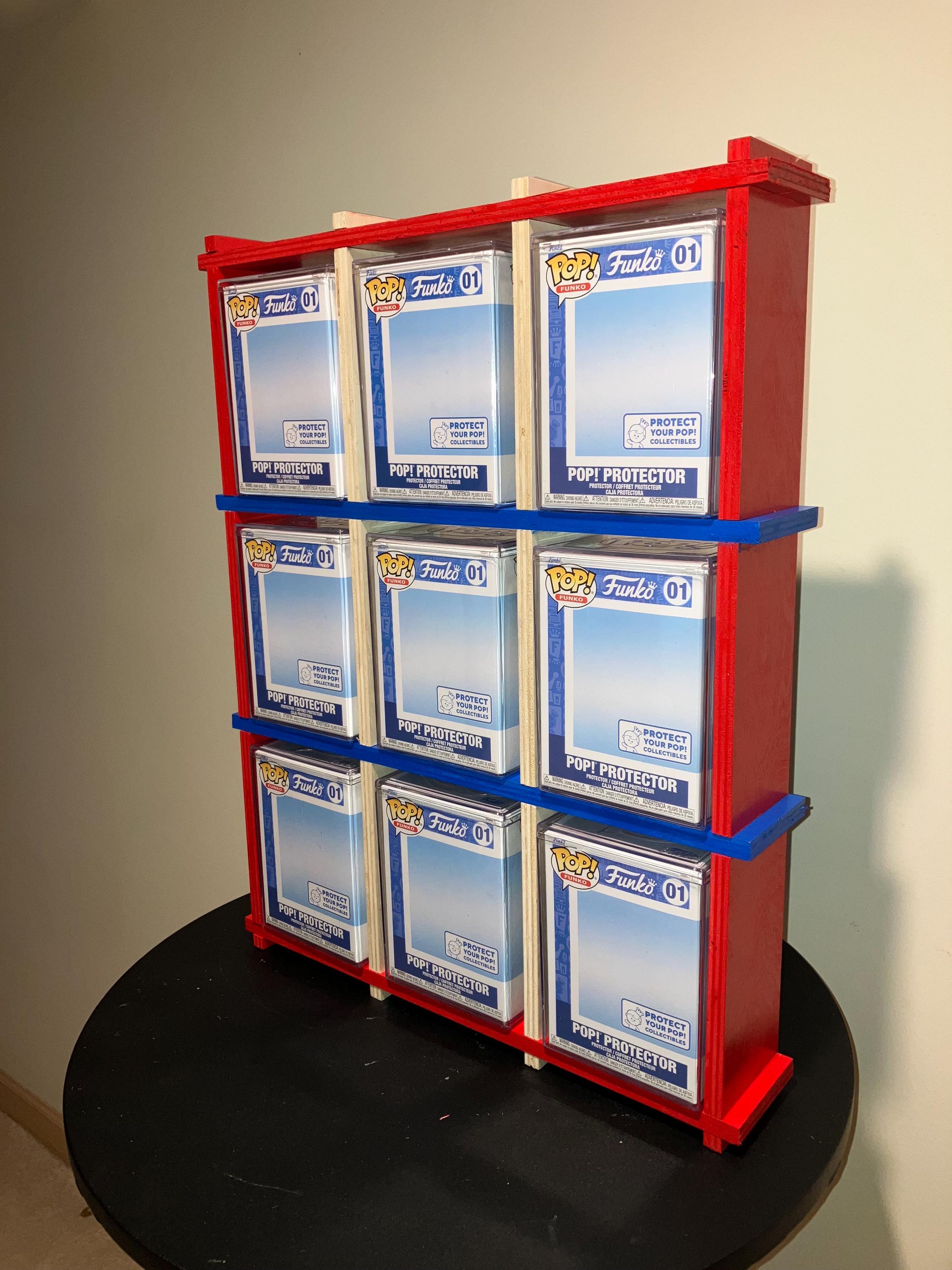 Funko Pop Display Shelf MK Kubbies ULTRA Fits Hard Stacks and Armor ...