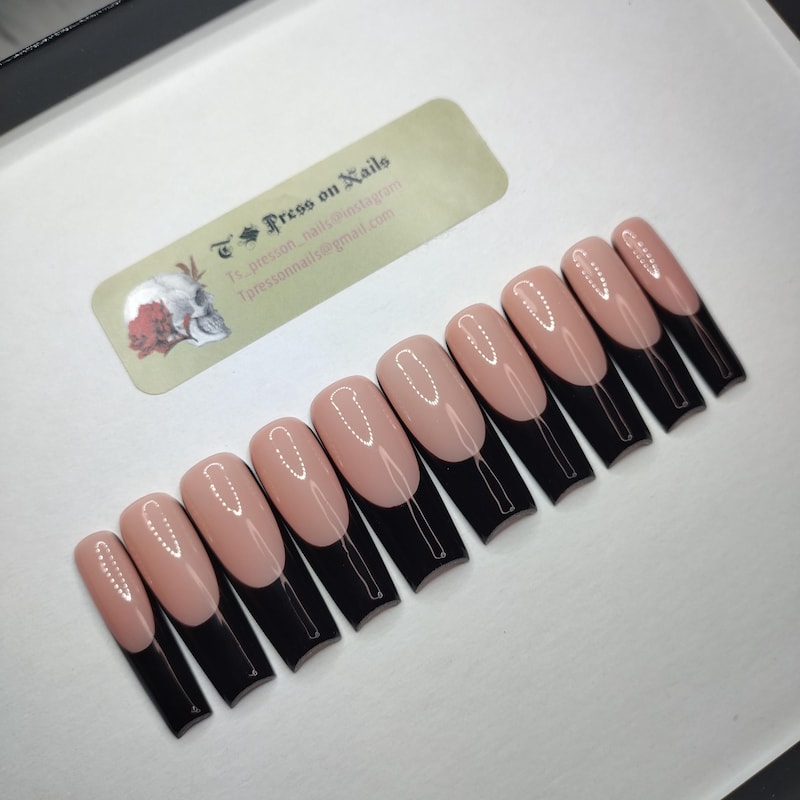 Wide False Nails - Etsy