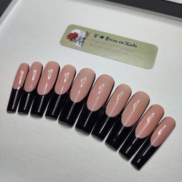 Wide False Nails - Etsy