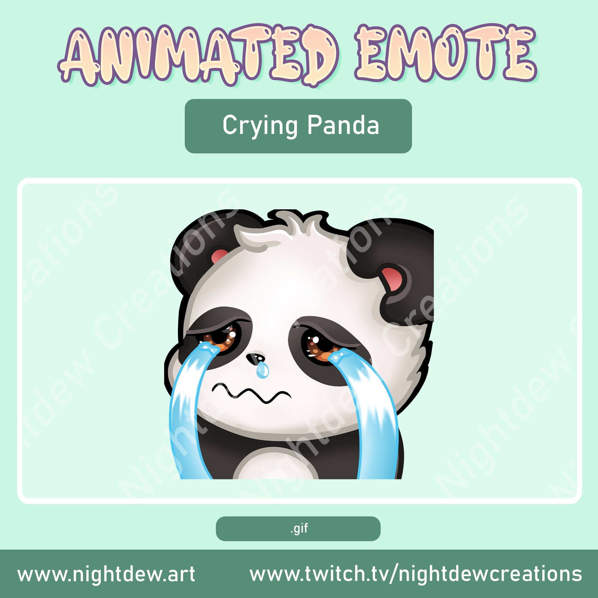 Crying Panda